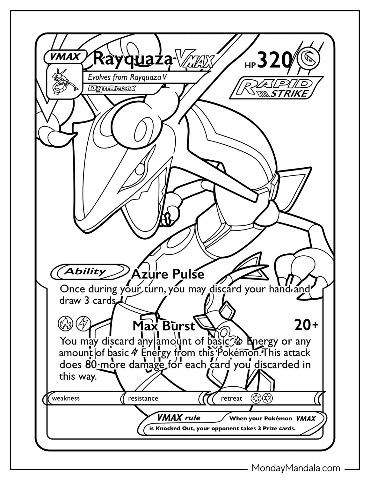 20 Rayquaza Coloring Pages Free PDF Printables 
