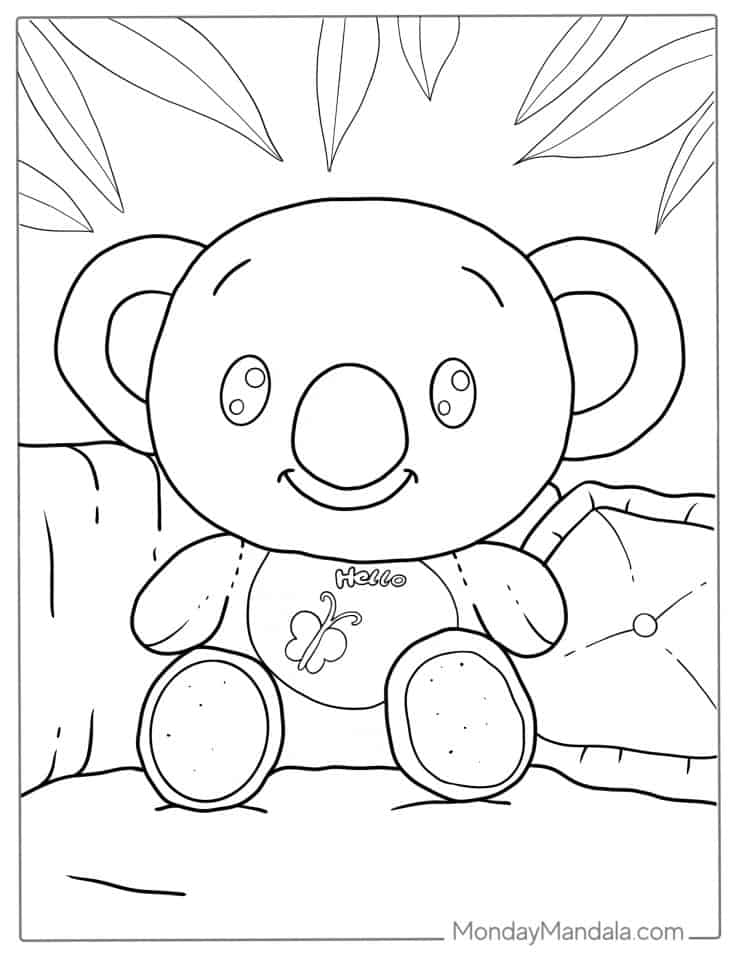 27 Koala Coloring Pages (Free PDF Printables)