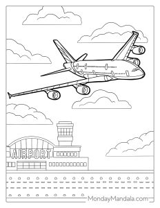36 Airplane Coloring Pages (Free PDF Printables) - fighter plane ...
