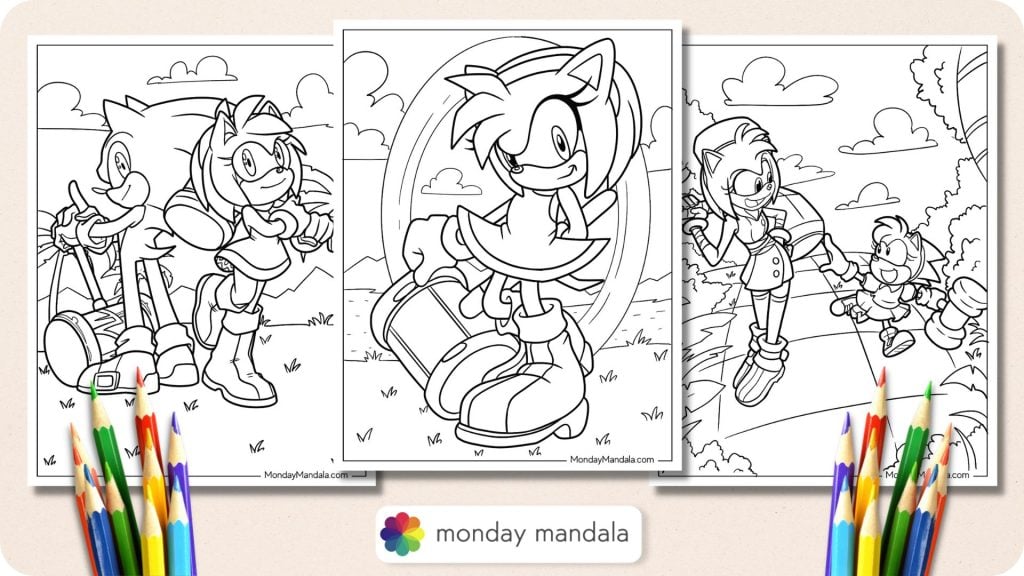 20 Super Sonic Coloring Pages (Free PDF Printables)