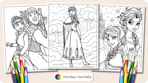20 Anna Coloring Pages (Free PDF Printables)