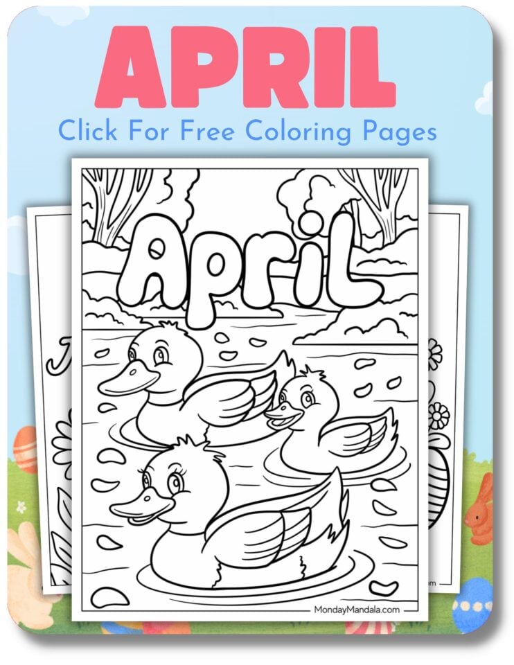 500 Easter Coloring Pages (Free PDF Printables)