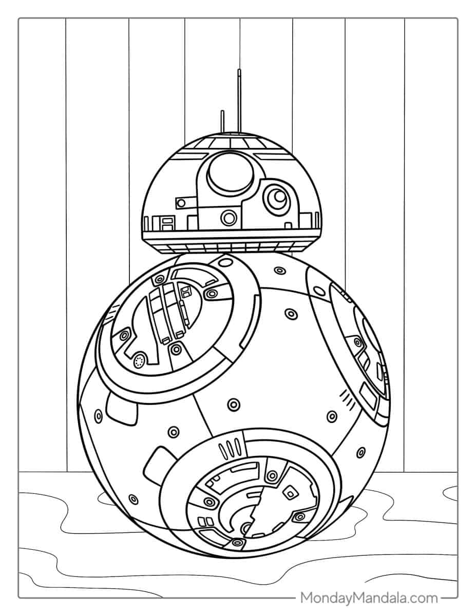 32 Robot Coloring Pages (Free PDF Printables)