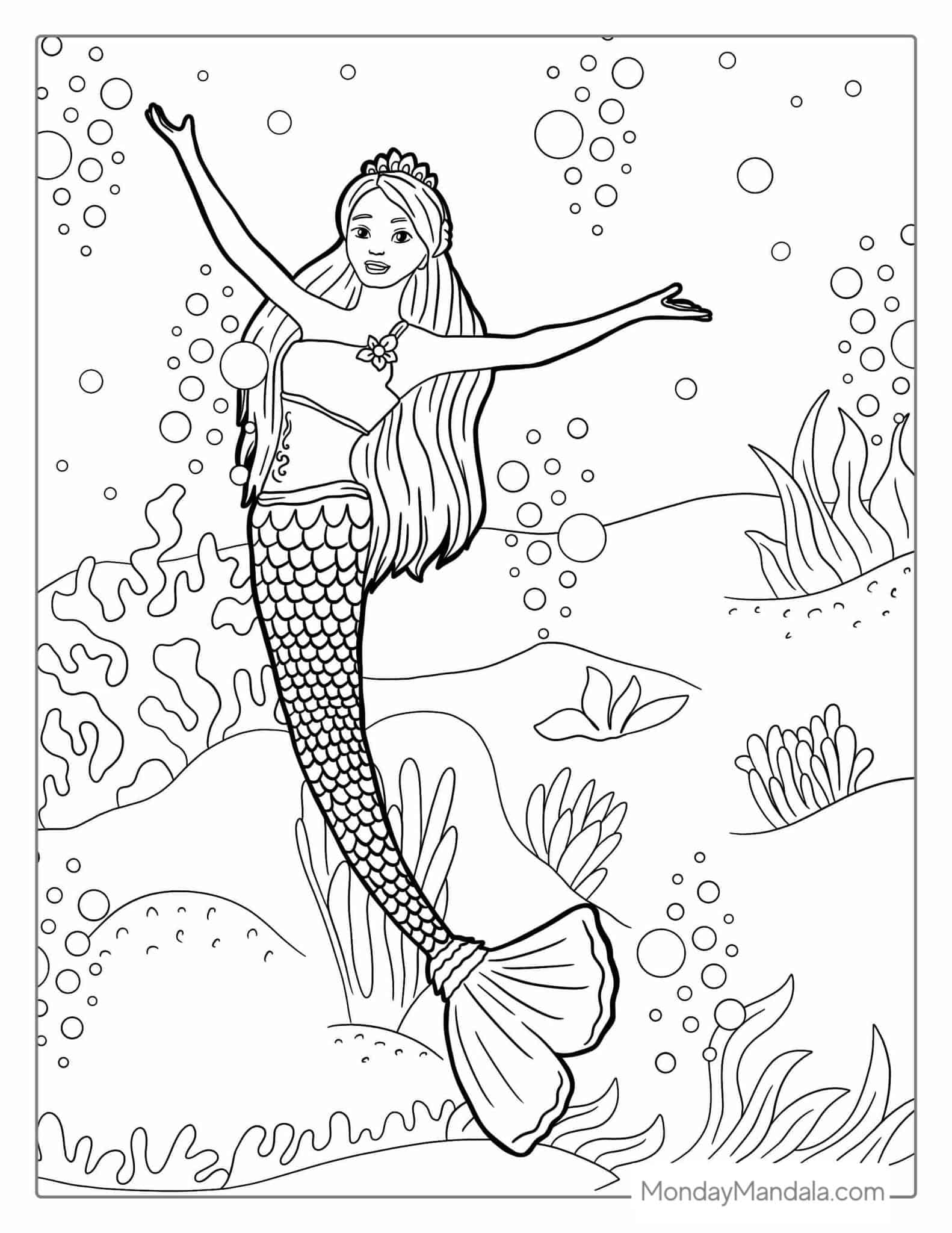 58 Barbie Coloring Pages (Free PDF Printables)