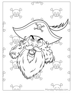28 Pirate Coloring Pages (Free PDF Printables)