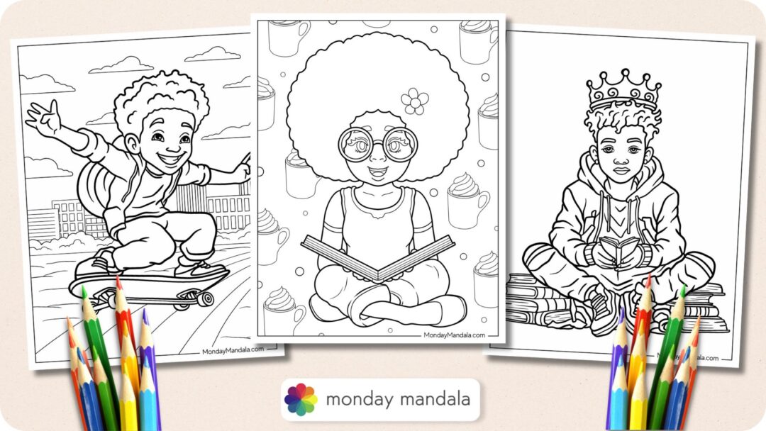 20 Boho Coloring Pages (Free PDF Printables)