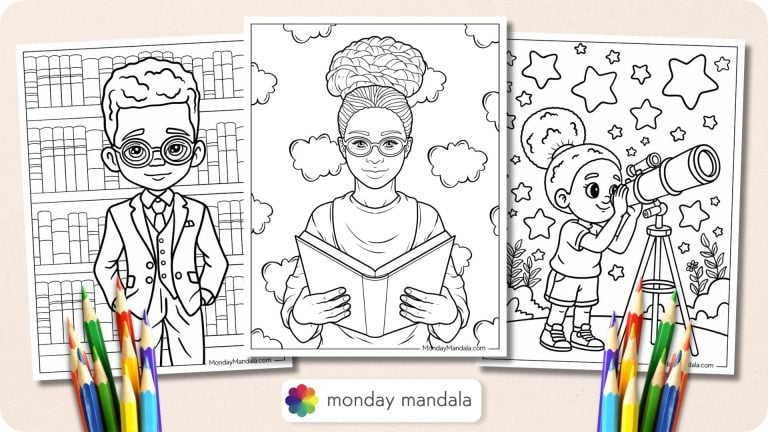 20 Boho Coloring Pages (Free PDF Printables)