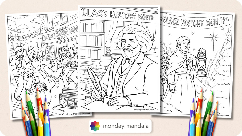 25 Black History Month Coloring Pages (Free PDF Printables)