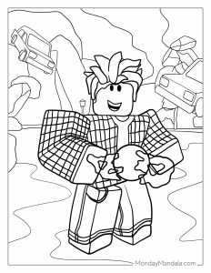 40 Roblox Coloring Pages (Free PDF Printables)