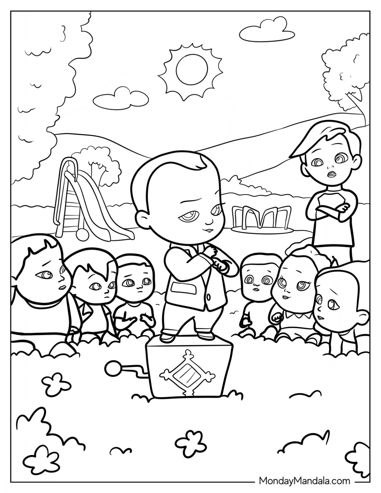 Boss Baby Coloring Pages BOSS BABY COLORING BOOK For Android Boss Baby Coloring Pages BOSS BABY COLORING BOOK For Android