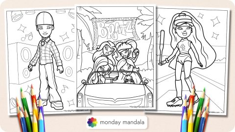 29 Bratz Coloring Pages (Free PDF Printables)