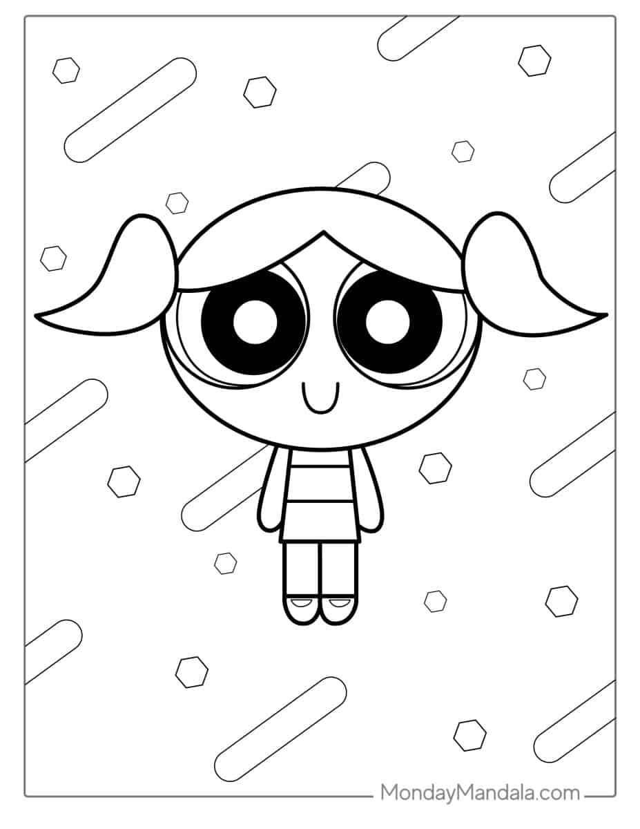 28 Powerpuff Girls Coloring Pages (Free PDF Printables)
