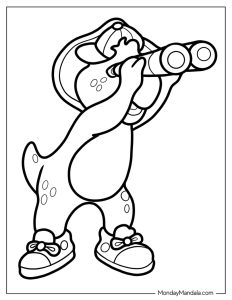 20 Barney Coloring Pages (Free PDF Printables)