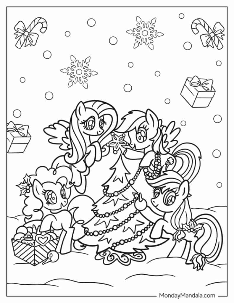 My Little Pony Free Coloring Pages Printable Infoupdate