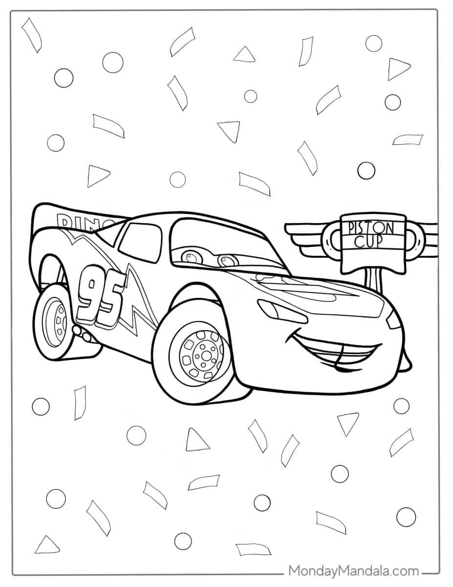 Lightning Mcqueen Coloring Pages Lightning Mcqueen Coloring Pages