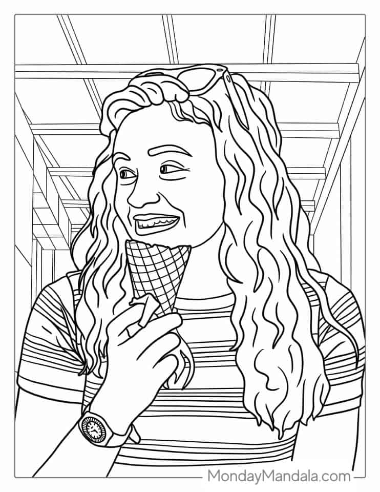 20 Stranger Things Coloring Pages (Free PDF Printables)