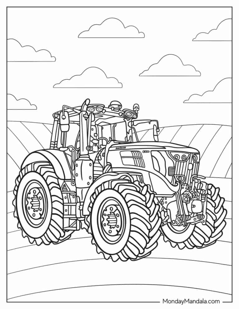 22 John Deere Coloring Pages (Free PDF Printables) 22 John Deere Coloring Pages (Free PDF Printables)