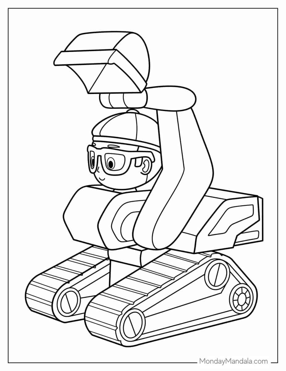 20 Blippi Coloring Pages (Free PDF Printables)