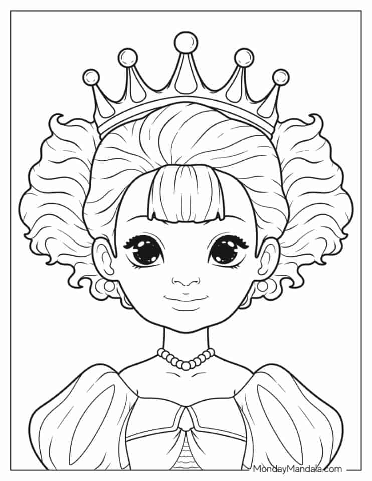 37 Crown Coloring Pages (Free PDF Printables)