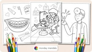 20 Dentist Coloring Pages (Free PDF Printables)