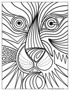 20 Abstract Coloring Pages (Free PDF Printables)