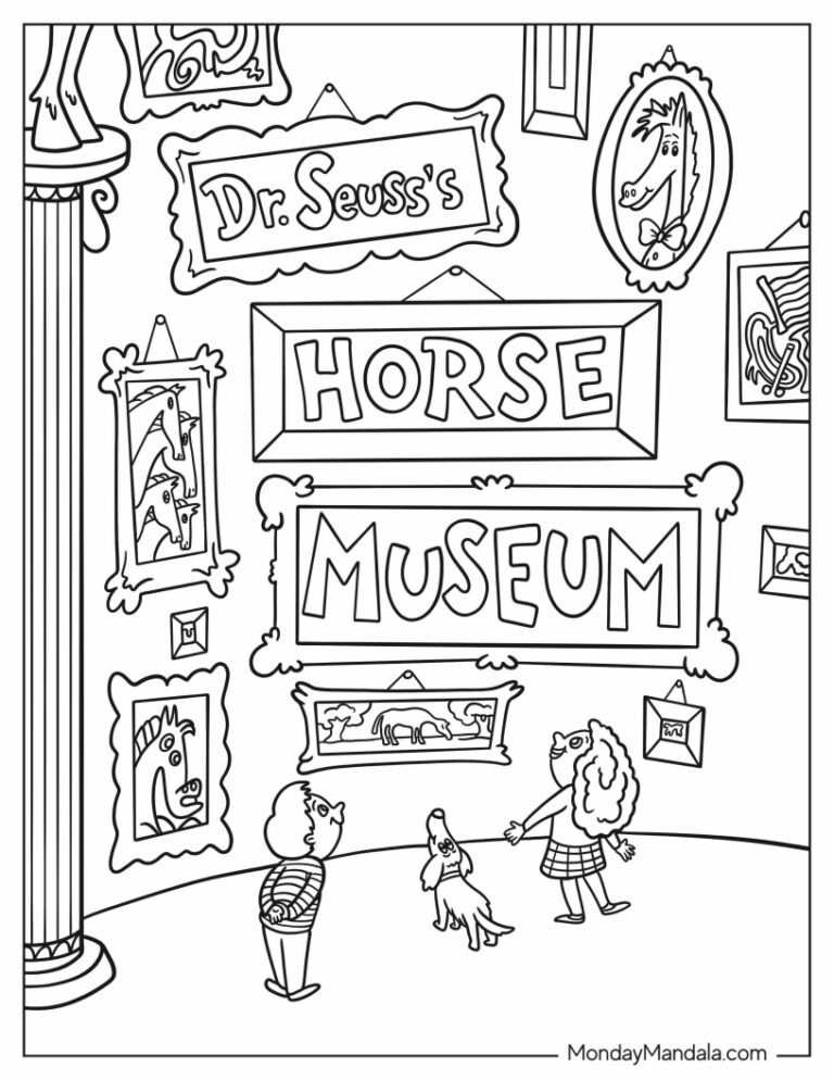 22 Dr. Seuss Coloring Pages (Free PDF Printables)