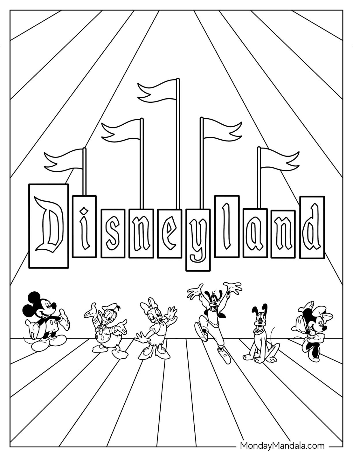 20 Disneyland Coloring Pages Free PDF Printables 20 Disneyland Coloring Pages Free PDF Printables