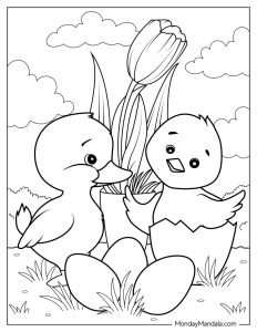 46 Cute Duck Coloring Pages (Free PDF Printables)