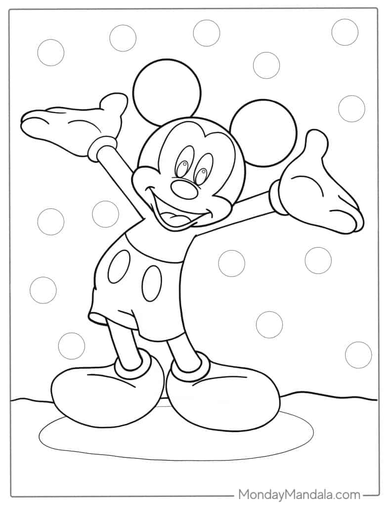 Printable Images Of Mickey Mouse Infoupdate