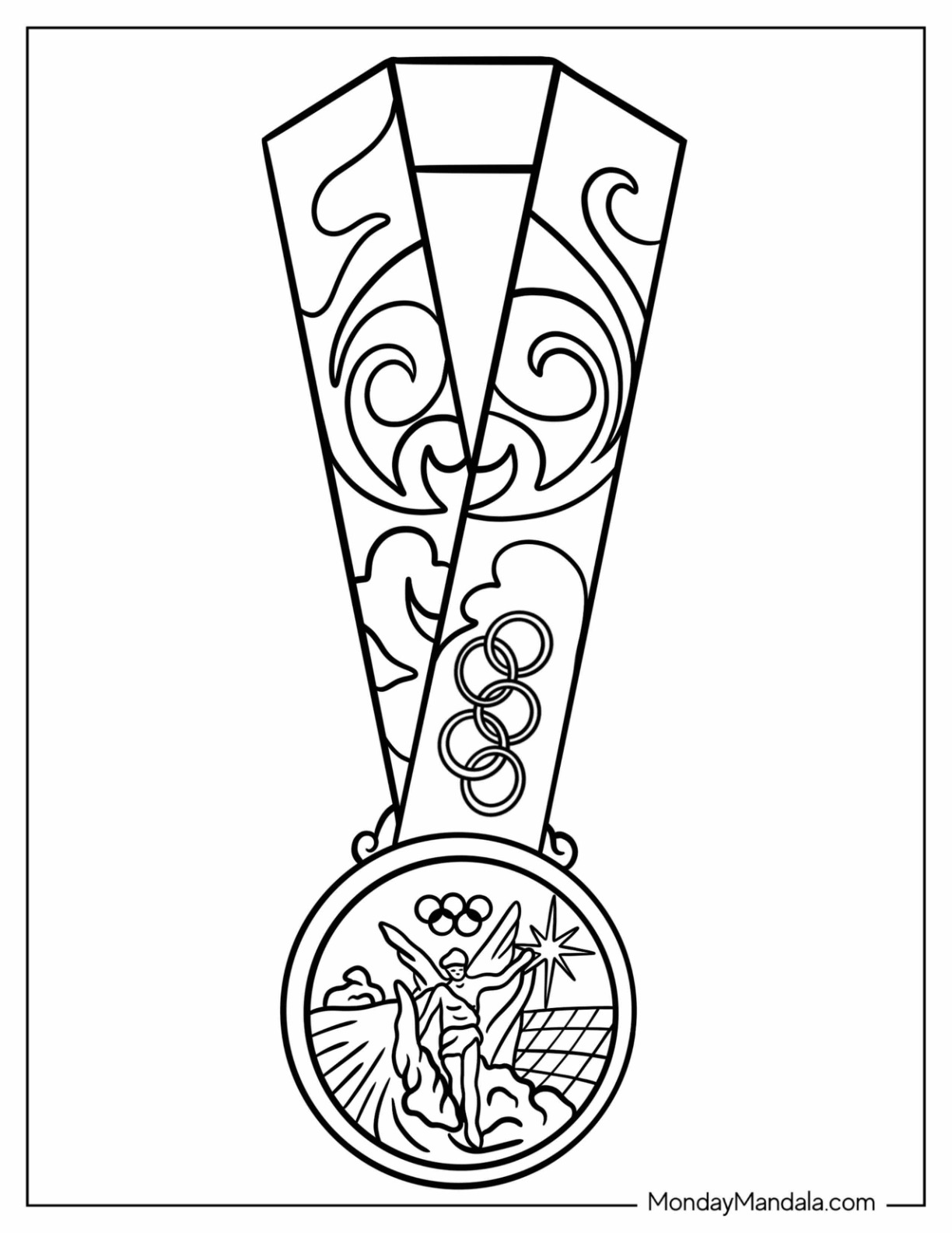 Olympic Coloring Pages