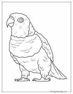 22 Parrot Coloring Pages (Free PDF Printables)