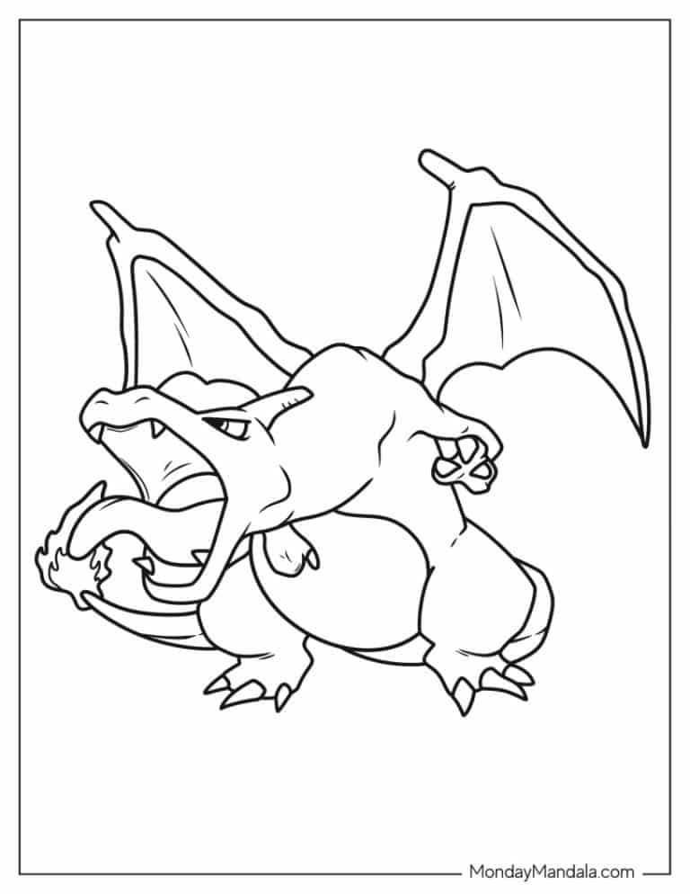 100 Pokemon Coloring Pages (Free PDF Printables)