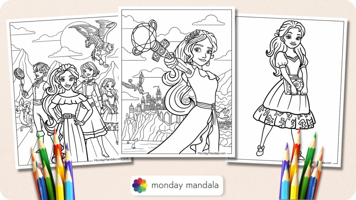 20 Elena Of Avalor Coloring Pages (Free PDF Printables)