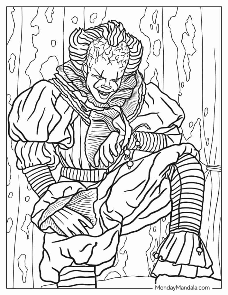 Evil Coloring Pages For Adults Evil Coloring Pages For Adults