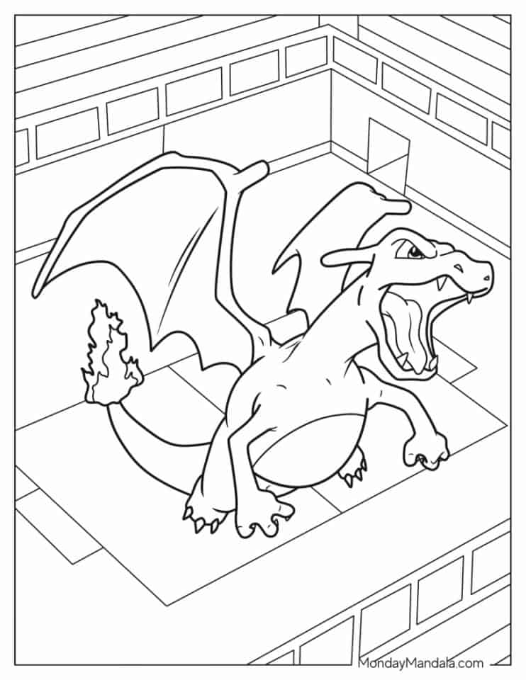 100 Pokemon Coloring Pages (Free PDF Printables)
