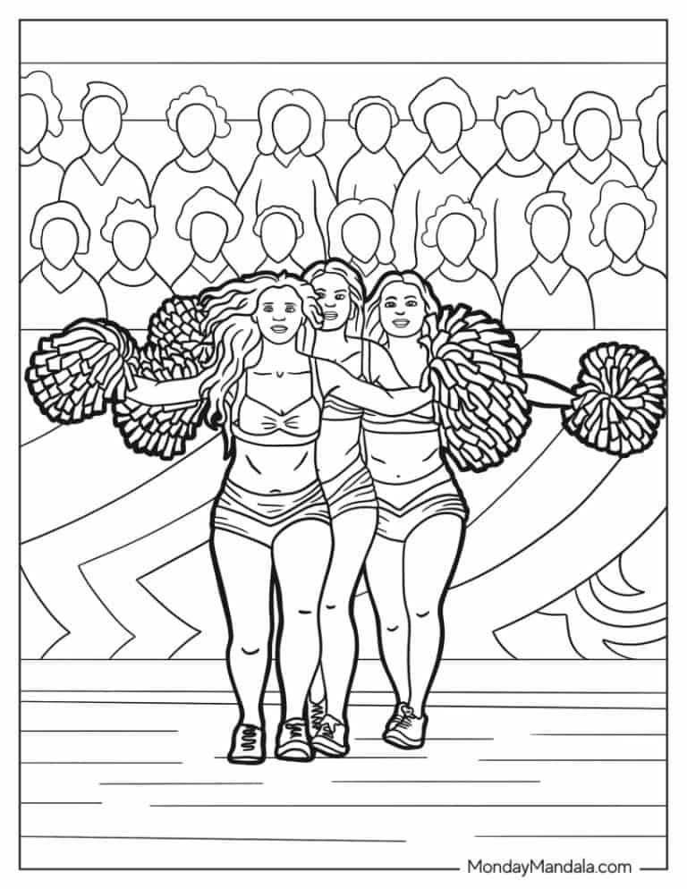 42 Football Coloring Pages (Free PDF Printables)