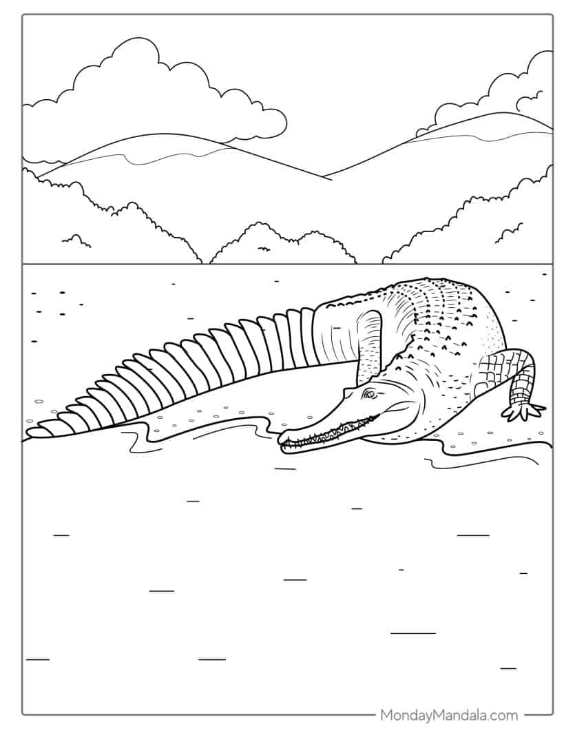 38 Crocodile Coloring Pages (Free PDF Printables)