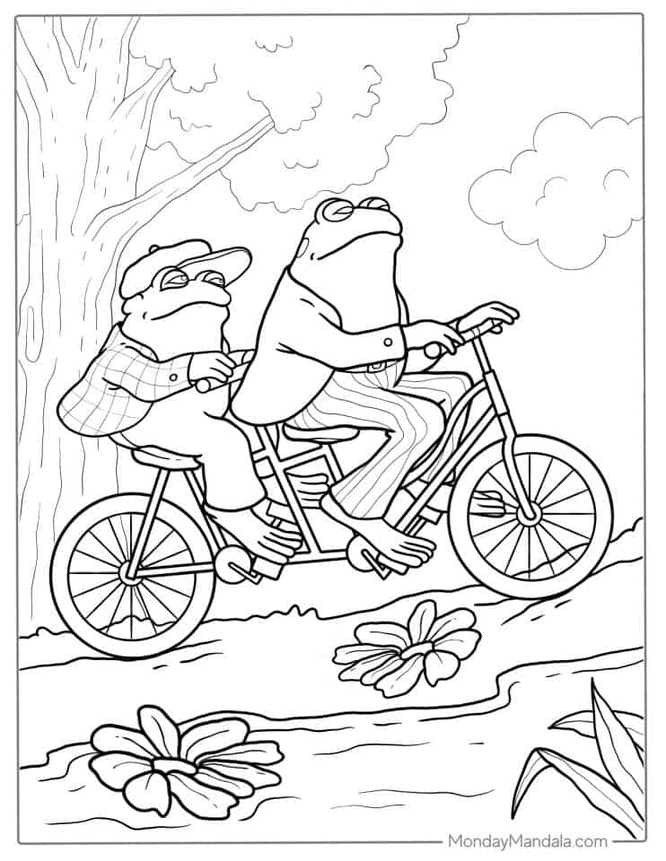 47 Frog Coloring Pages (Free PDF Printables)