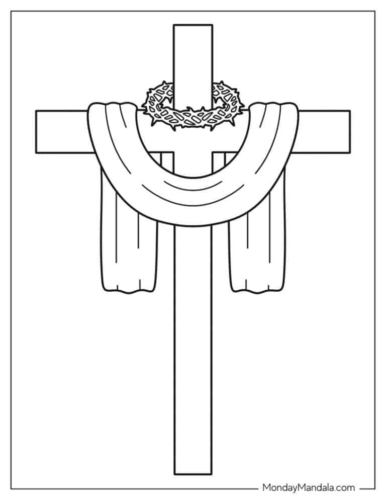48 Cross Templates (Free PDF Printables)