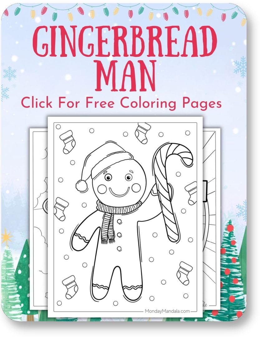 1,000 Christmas Coloring Pages (Free PDF Printables)
