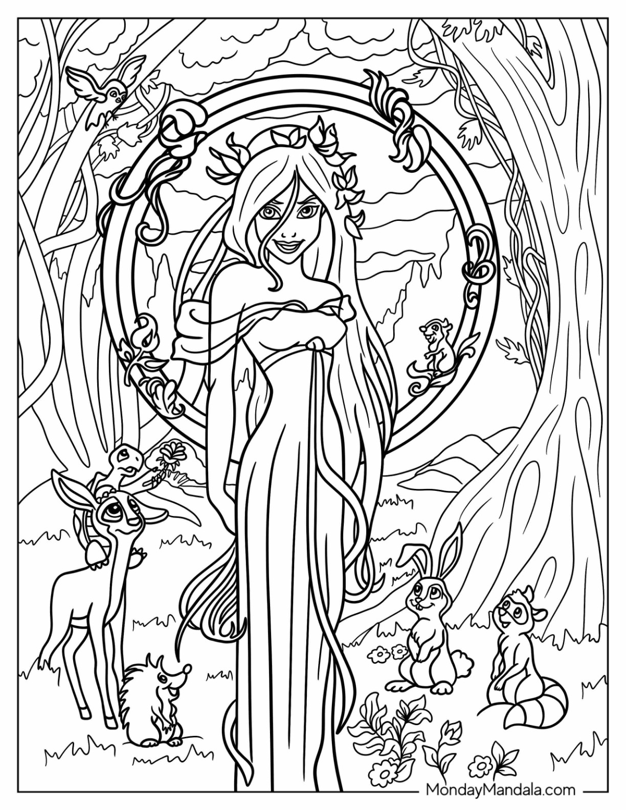 20 Disney Coloring Pages For Adults Free PDF Printables 