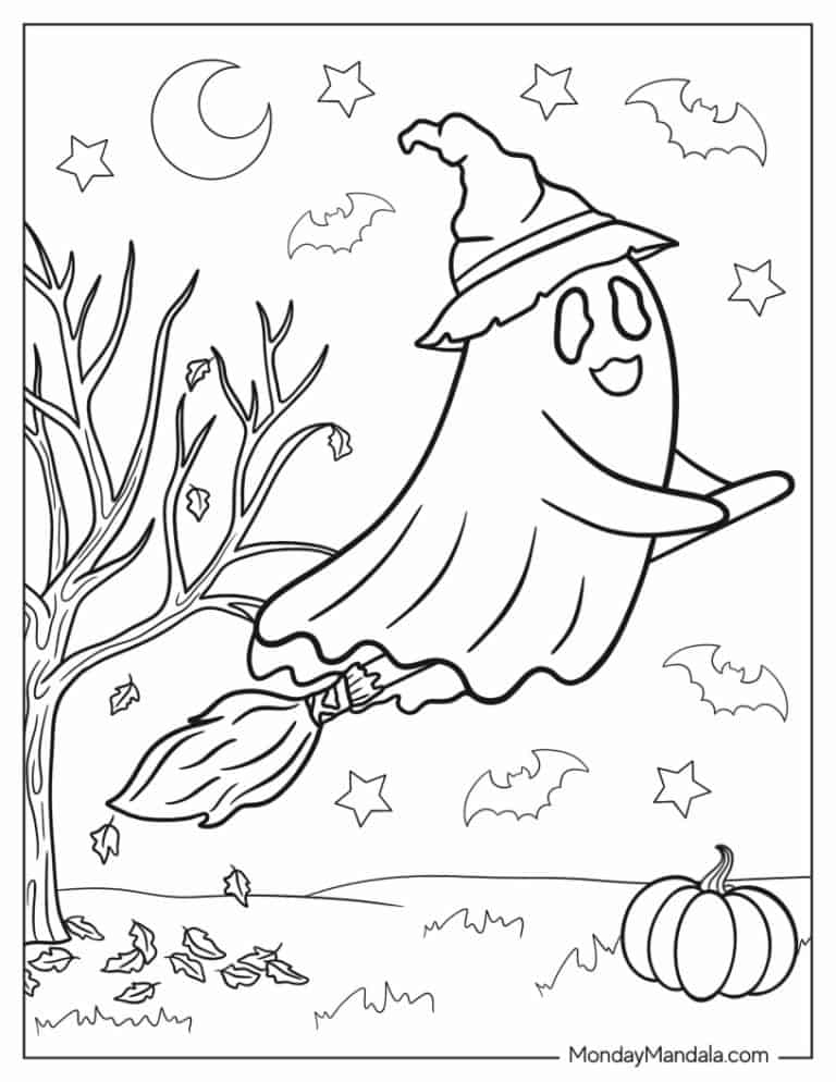 82 Autumn & Fall Coloring Pages (Free PDF Printables)