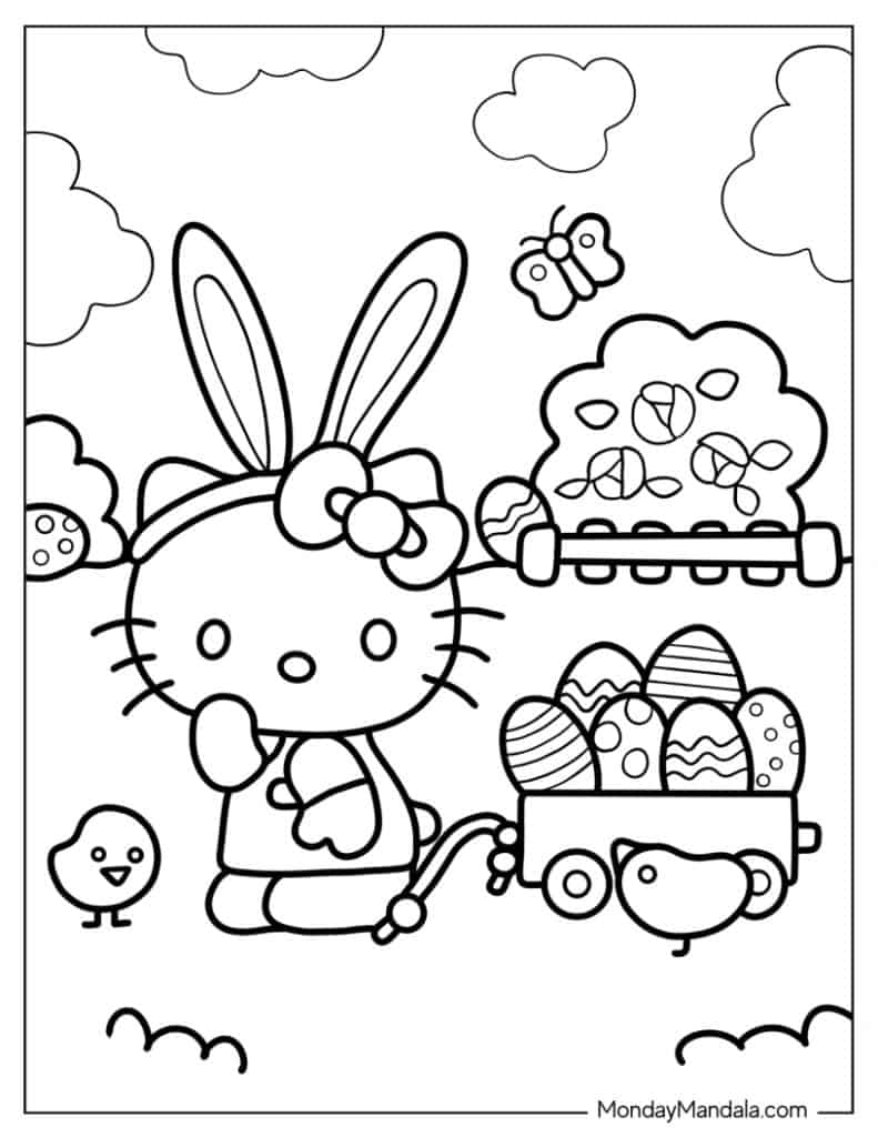 Hello Kitty Face Coloring Pages Print Hello Kitty Face Coloring Pages Print