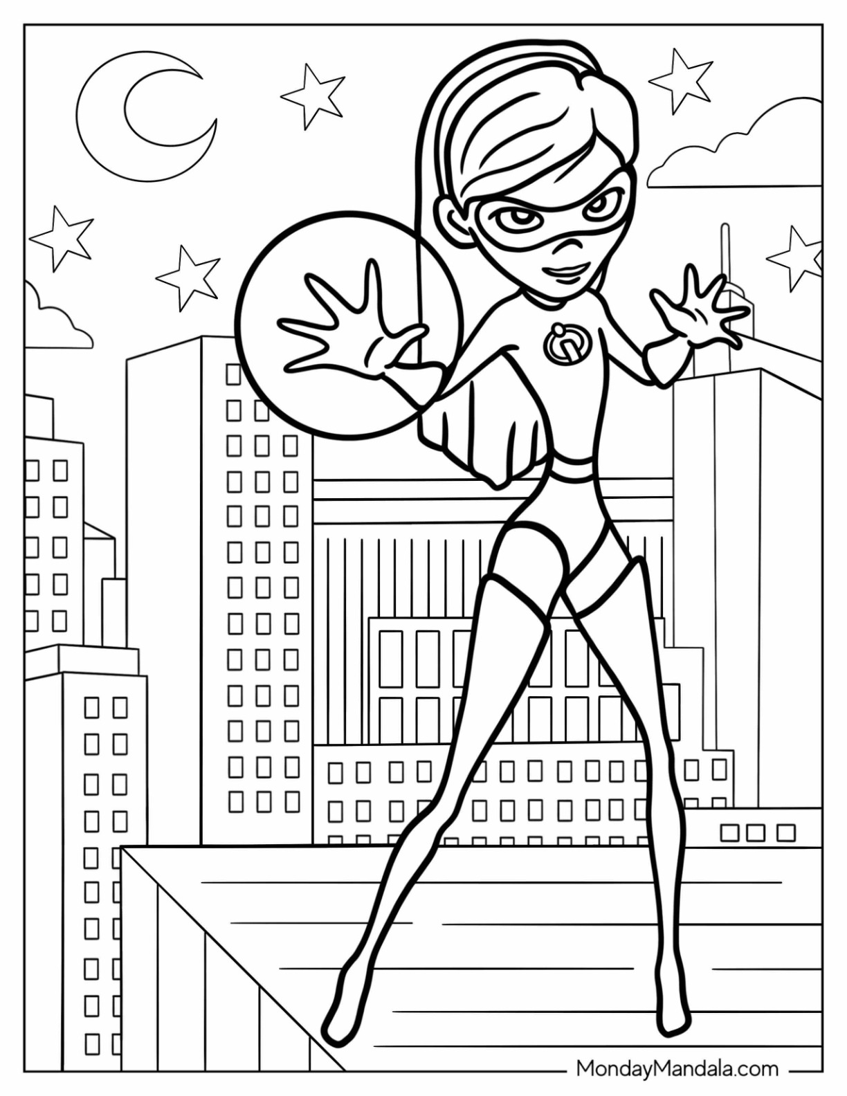 The Incredibles 2 Colouring Pages Printable Infoupdate The Incredibles 2 Colouring Pages Printable Infoupdate