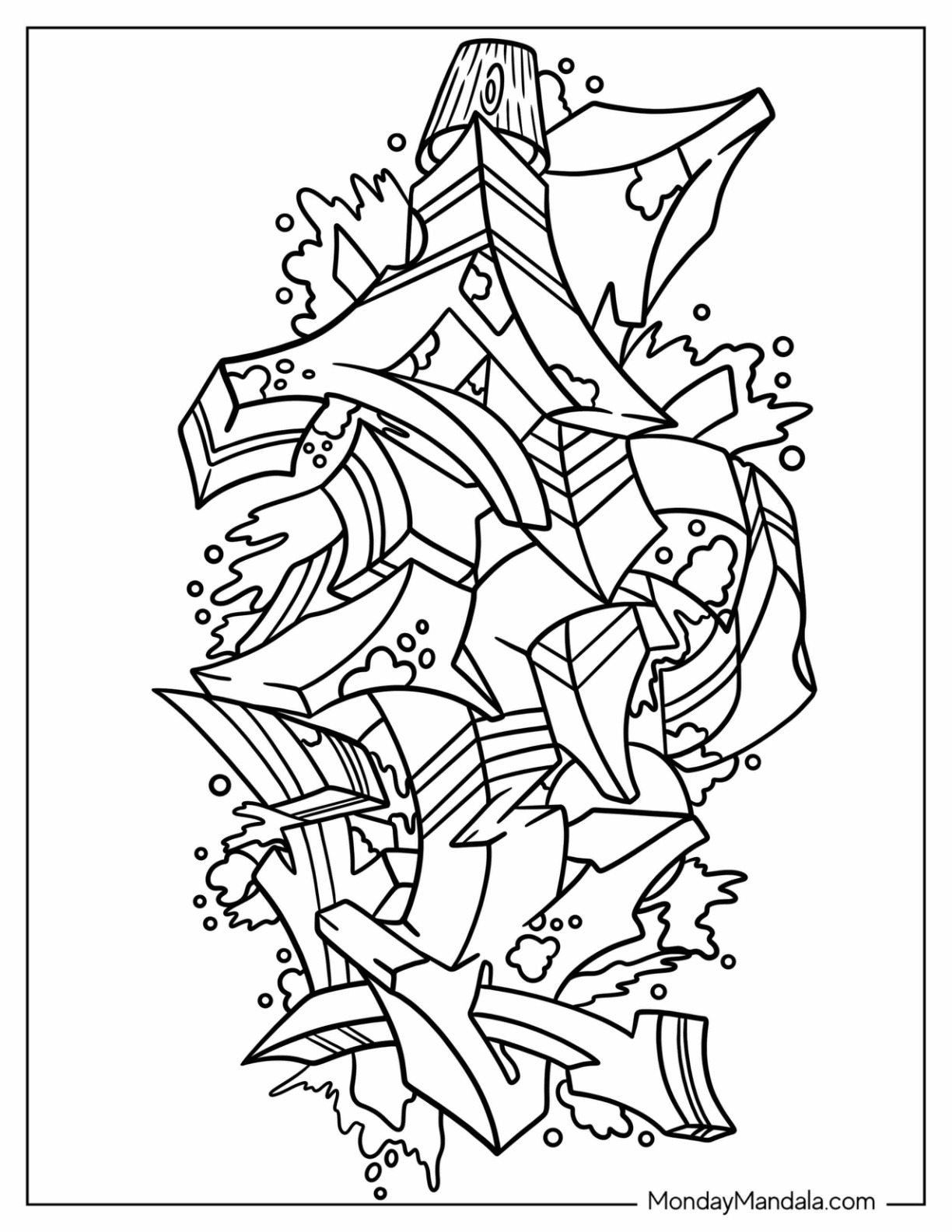 Graffiti Coloring Pages For Adults Unleash Creativity With Street Art Graffiti Coloring Pages For Adults Unleash Creativity With Street Art