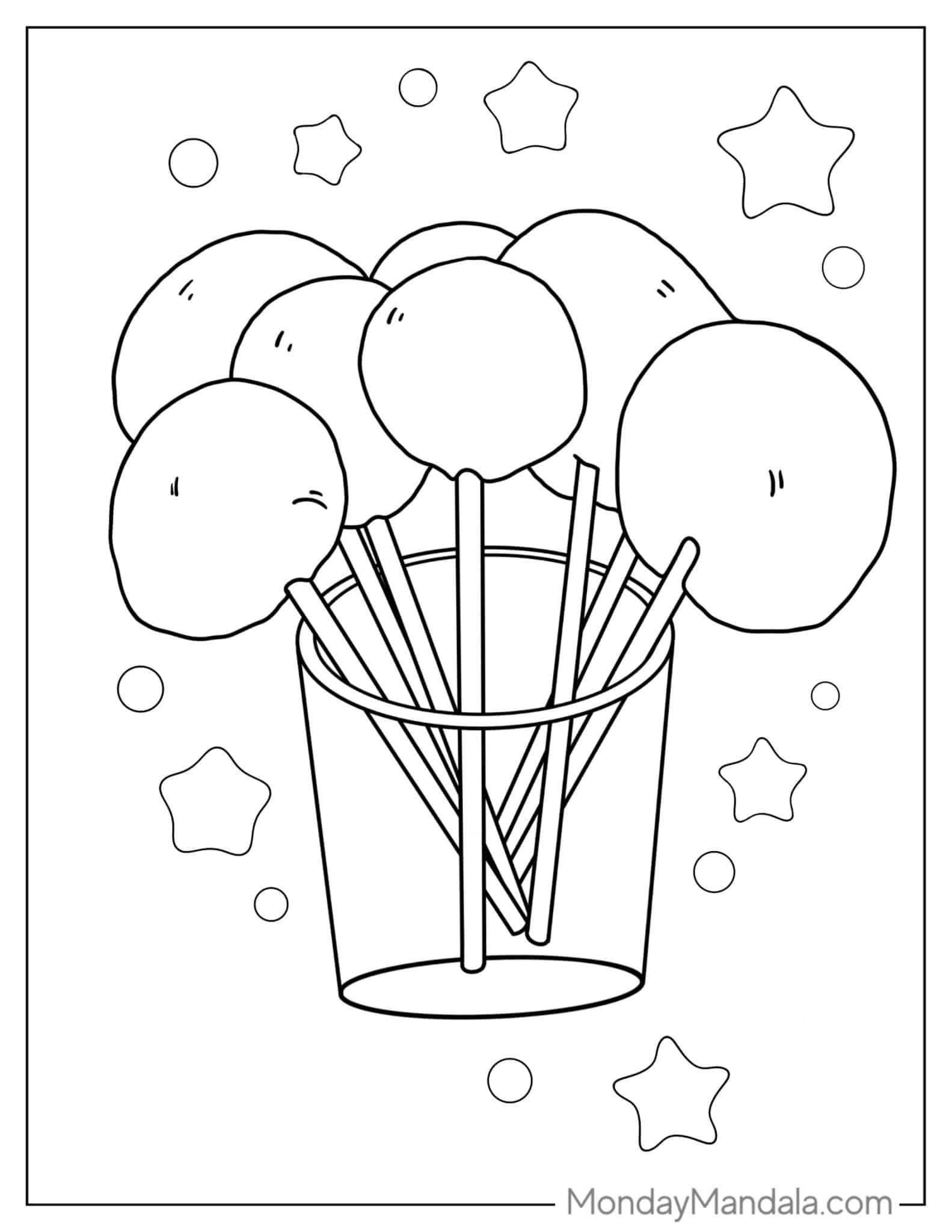 20 Lollipop Coloring Pages (Free PDF Printables)