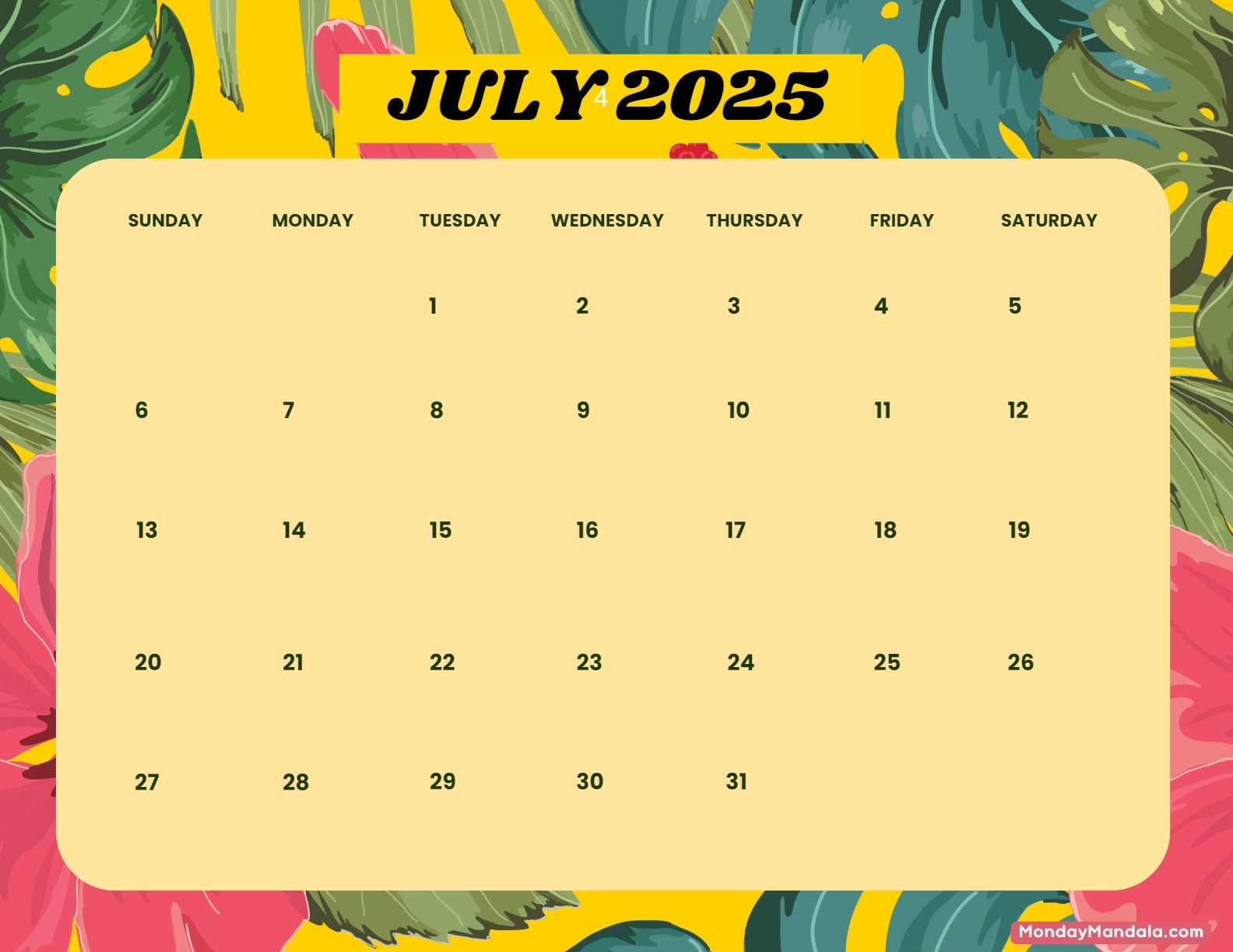 Summer 2025 Calender Perl Annmaria