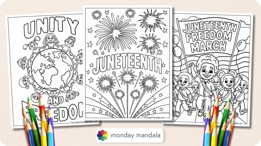 22 Juneteenth Coloring Pages (Free PDF Printables)