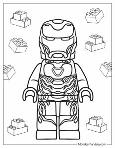 60 Lego Coloring Pages (Free PDF Printables)