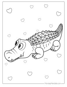38 Crocodile Coloring Pages (Free PDF Printables)